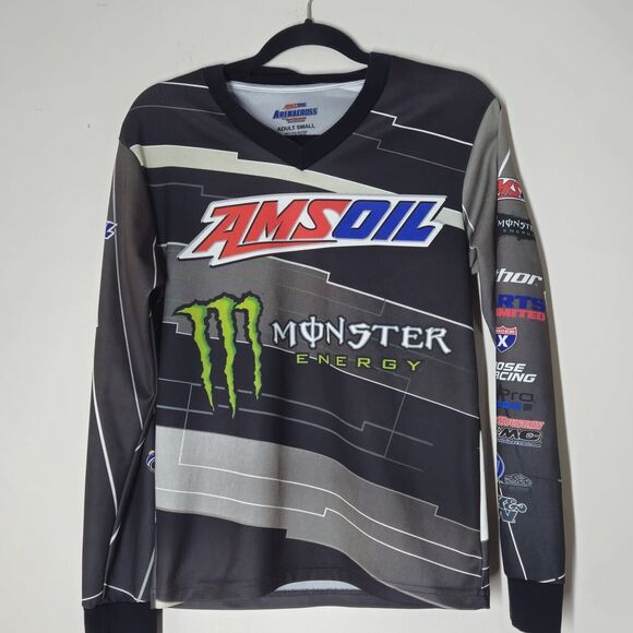 ArenaCross | Shirts | Monster Energy Ams Oil Amsoil Jersey Adult Small ...